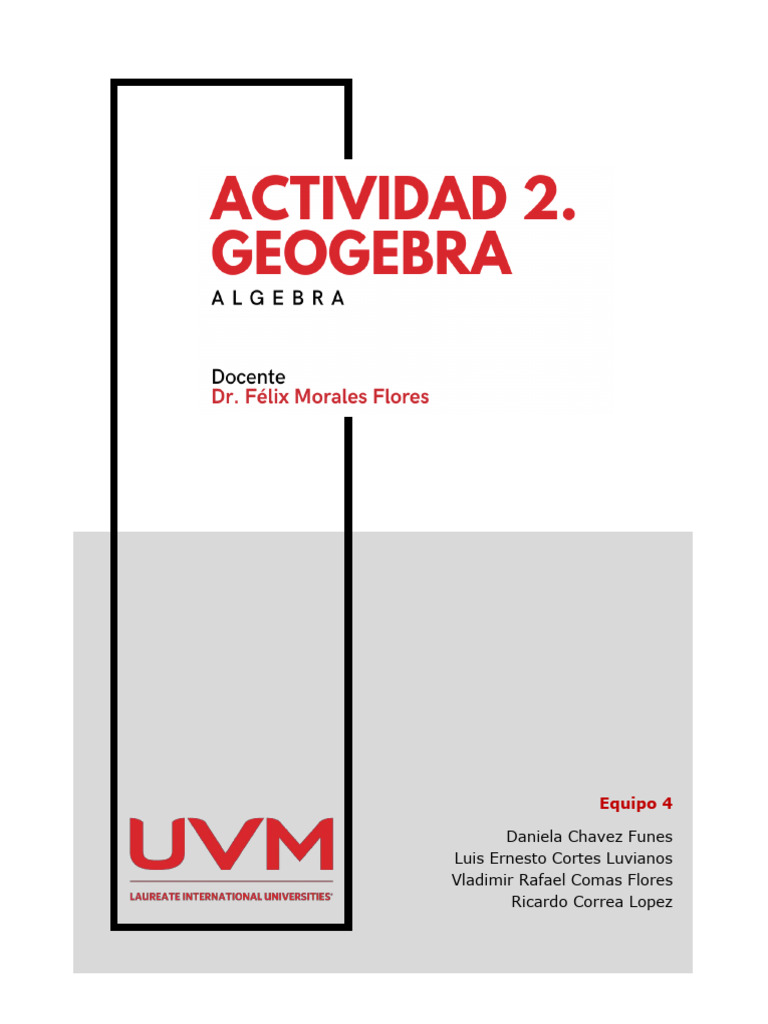 Actividad 2. Equipo 4 | PDF | Geometría | Ángulo