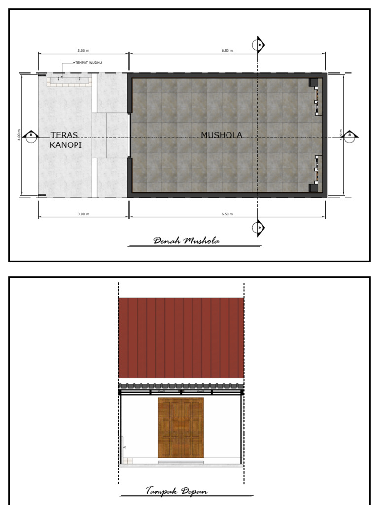 Gambar Layout Mushola | PDF