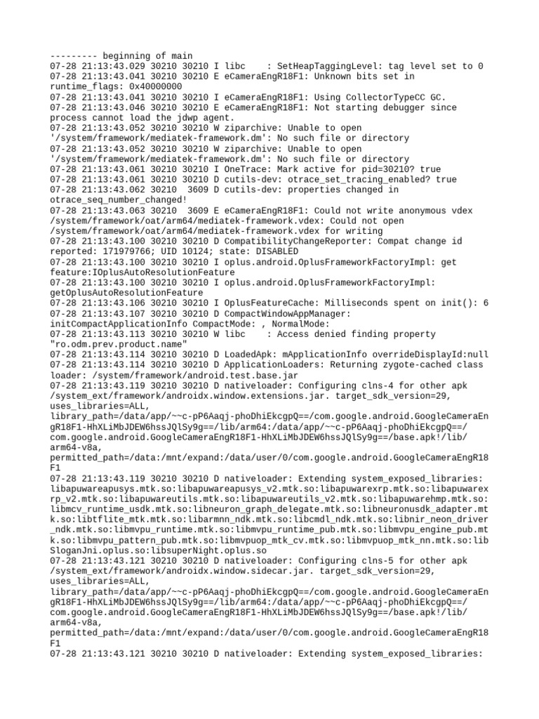 Logcat 1722176023269 | PDF | Computing | Software