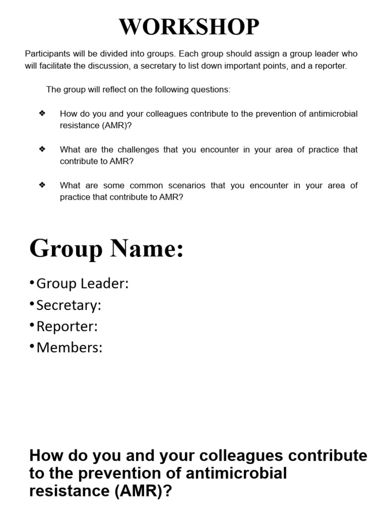 Special Track Live Session Workshop Template - For Level 2 and 3 ...