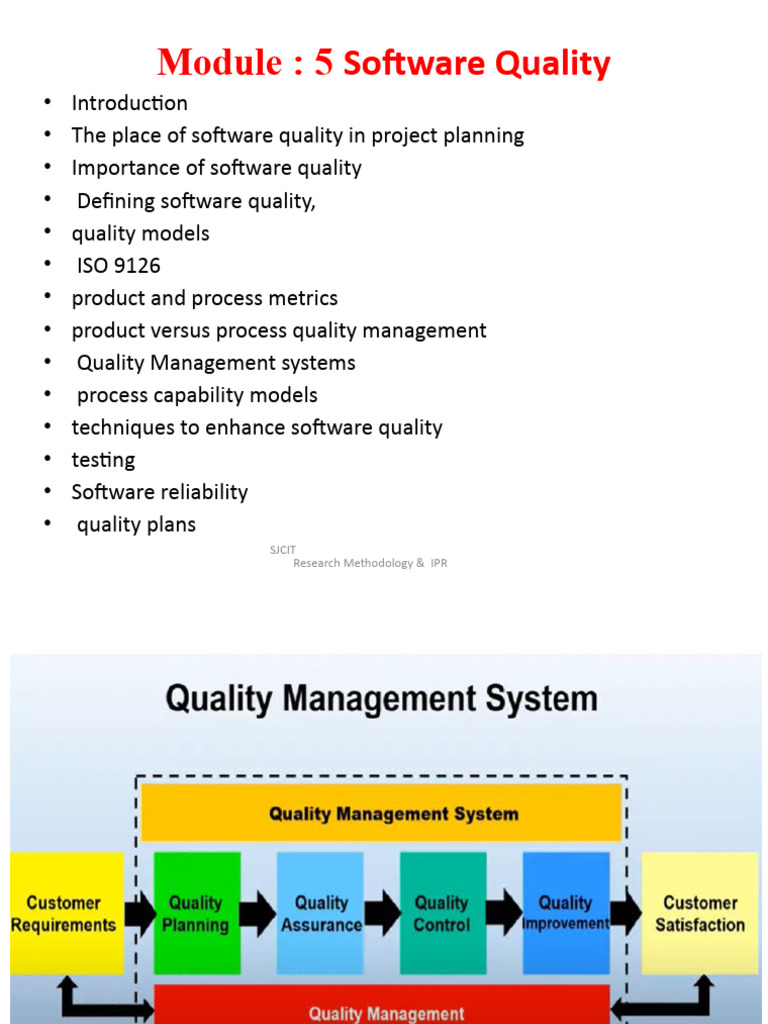 SE 5 Module | PDF | Software Quality | Reliability Engineering