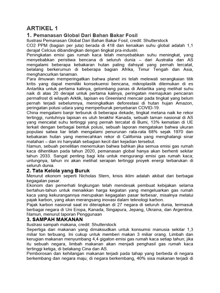 Artikel 1 | PDF | Sains & Matematika