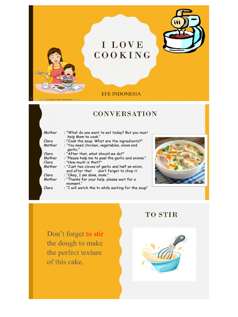 Sd-I Love Cooking | PDF