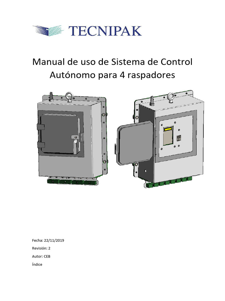 Manual de Uso SCA R3 20210720 | PDF | Sensor