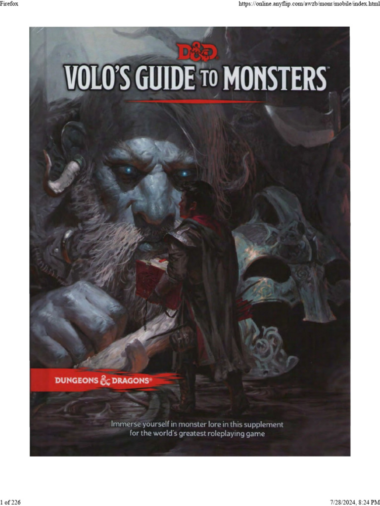 Volo's Guide To Monsters | PDF