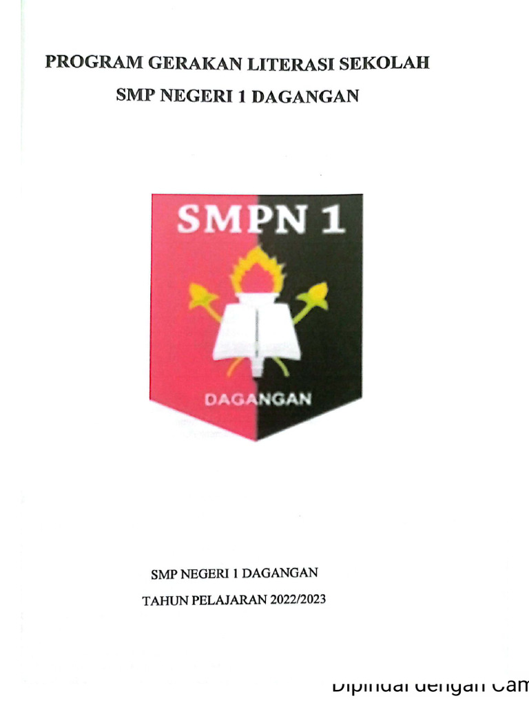Pembiasaan Gerakan Literasi Sekolah | PDF Pembiasaan Gerakan Literasi Sekolah | PDF