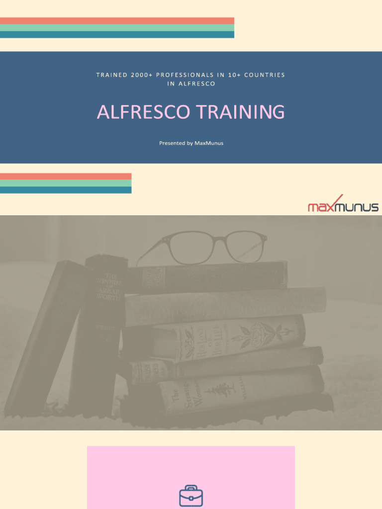 Alfresco Training Overview and Details | PDF | Computers