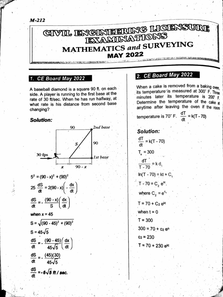 May 2022 Past Boards (Mste-sec) | PDF