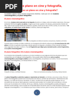 Tipos de Planos en El Comic | PDF