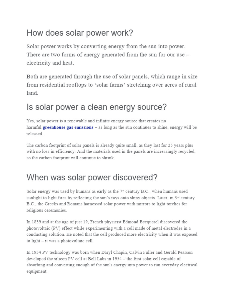 Solar Energy: Daily Earth Impact | PDF | Solar Power | Photovoltaics
