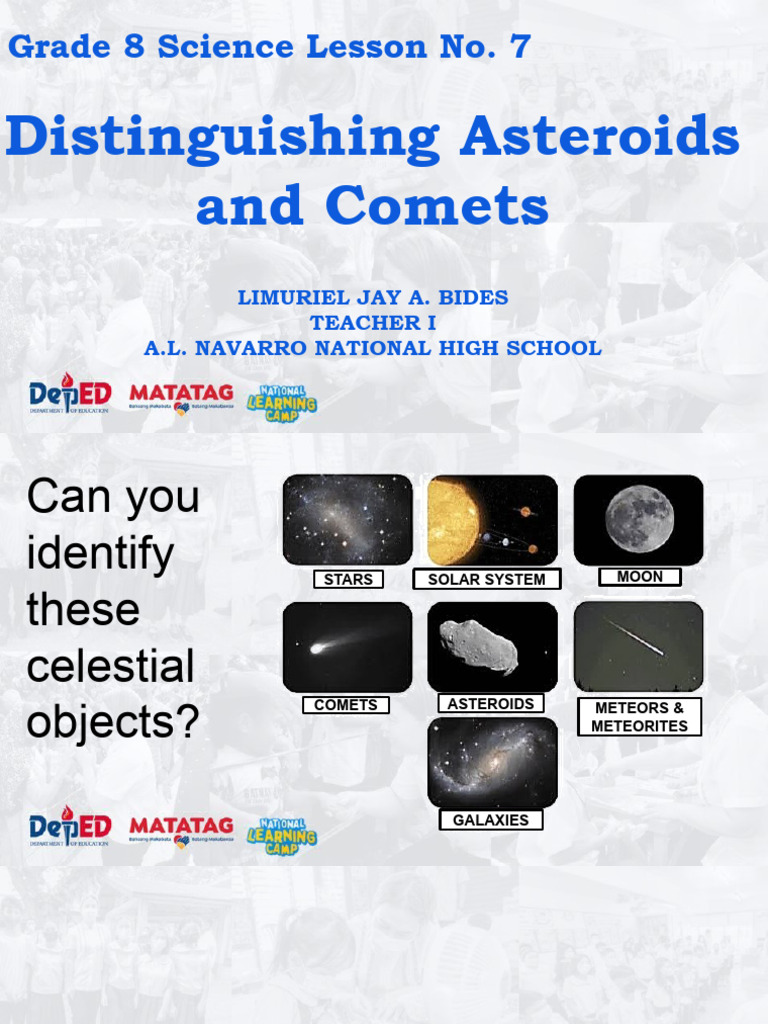 G8Science Lesson7 | PDF | Asteroid | Comet