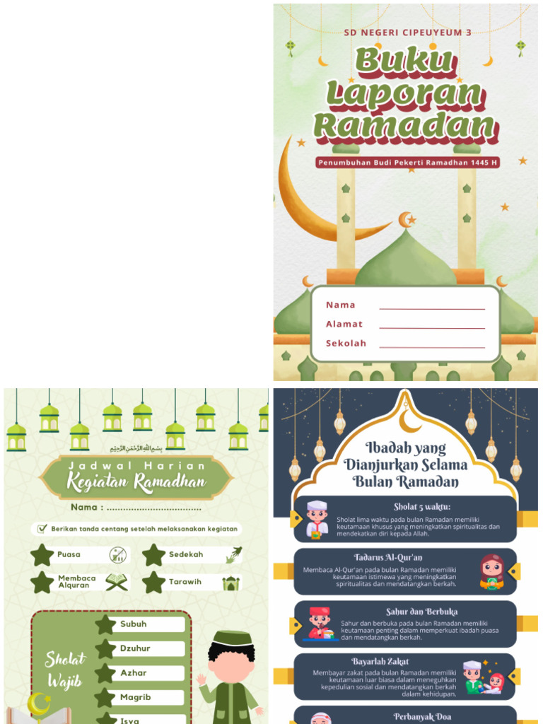 buku laporan ramadhan | PDF