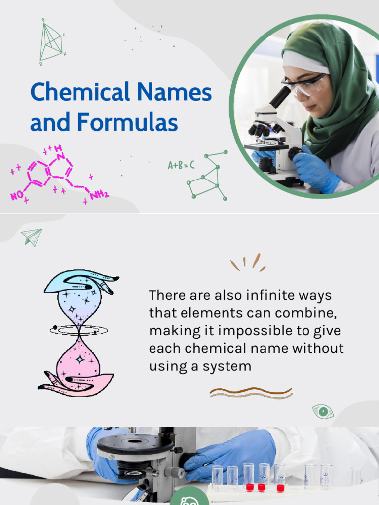 Lesson 4 - Writing Chemical Names and Formulas | PDF | Chemical ...