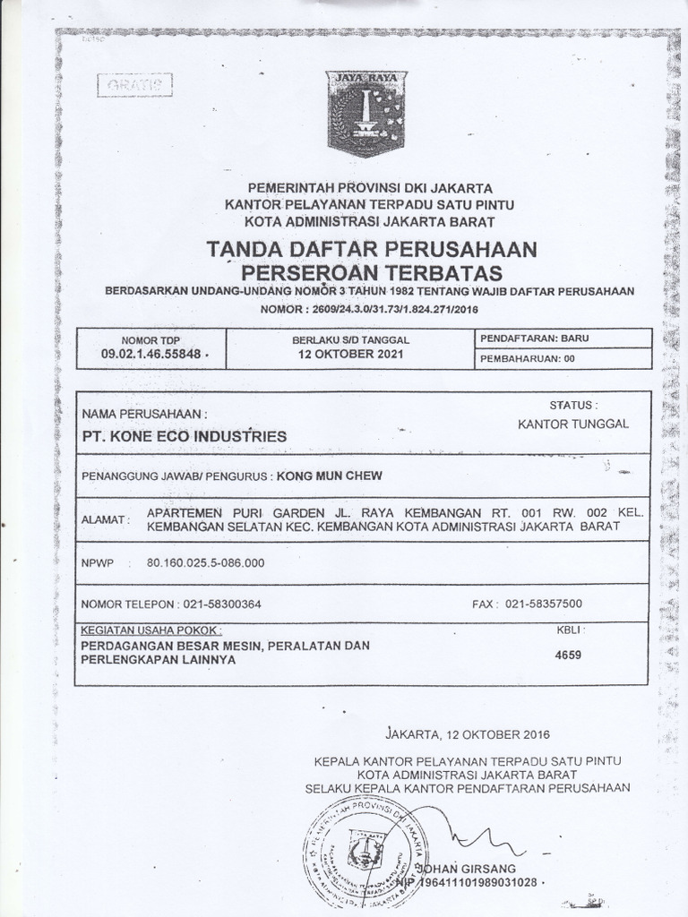 Data PT Kone - 0002 | PDF