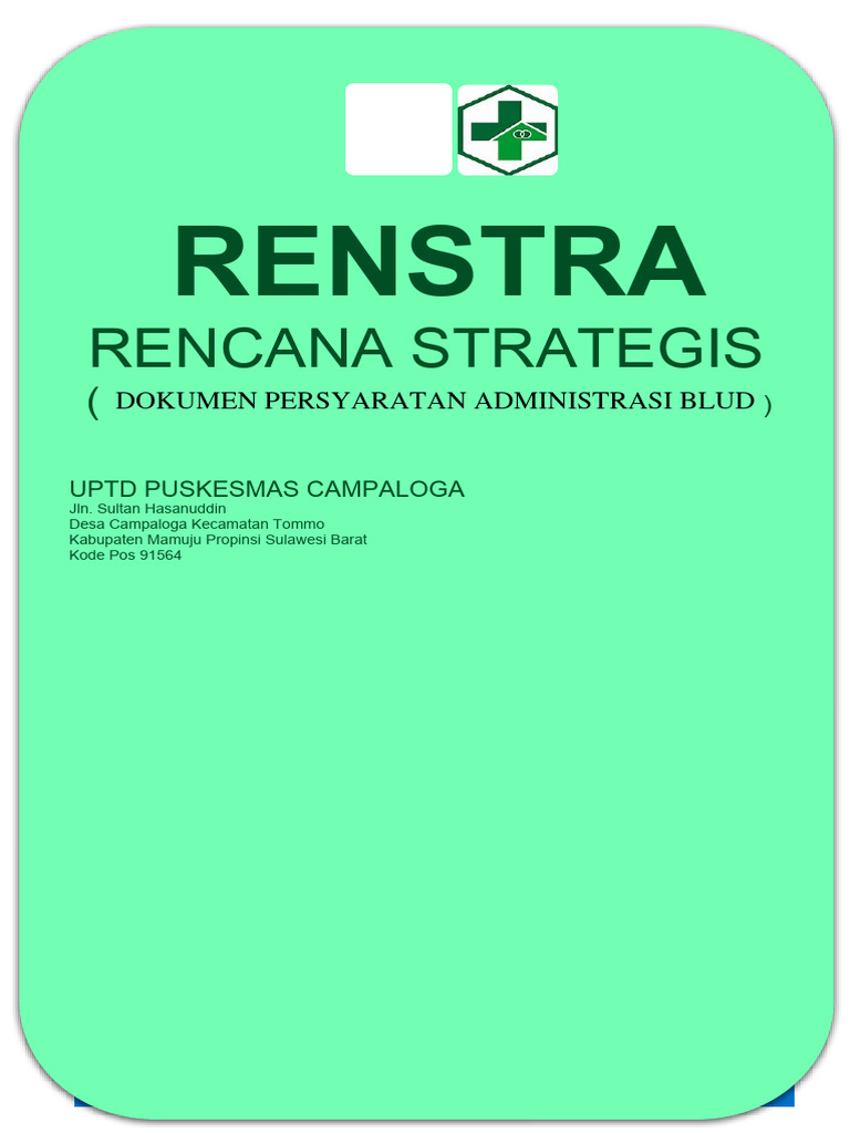 Renstra BLUD UPTD Puskesmas Campaloga ACC | PDF