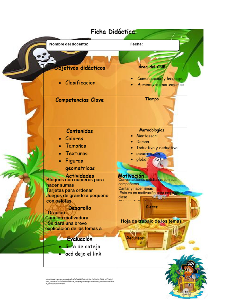 Ficha Didáctica Alejandra Monzon | PDF