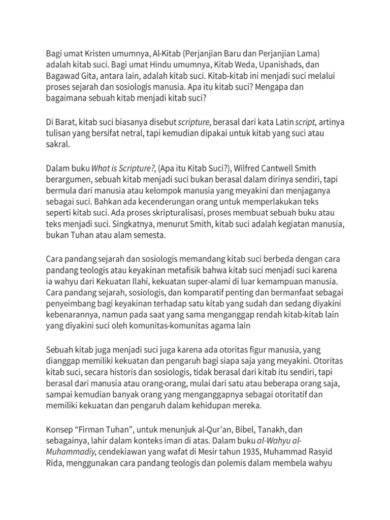 Kitab 1 | PDF