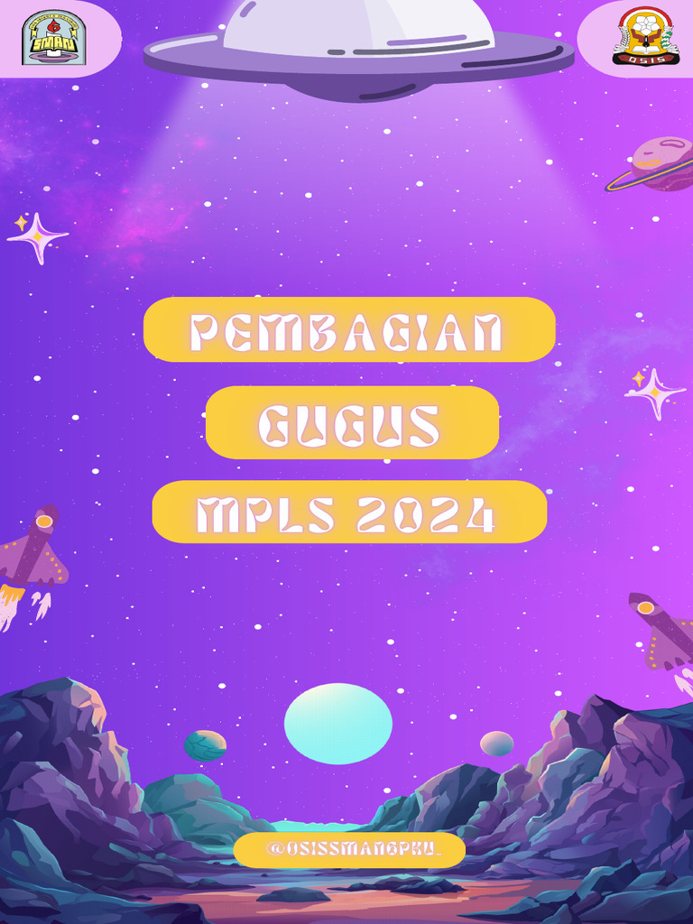 Pembagian Gugus MPLS'24 PDF | PDF