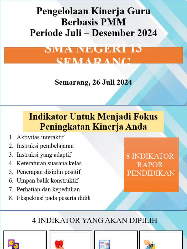 Paparan Ekin PMM Sma 13 Juli Des 2024 | PDF | Karier & Perkembangan | Pengembangan Diri