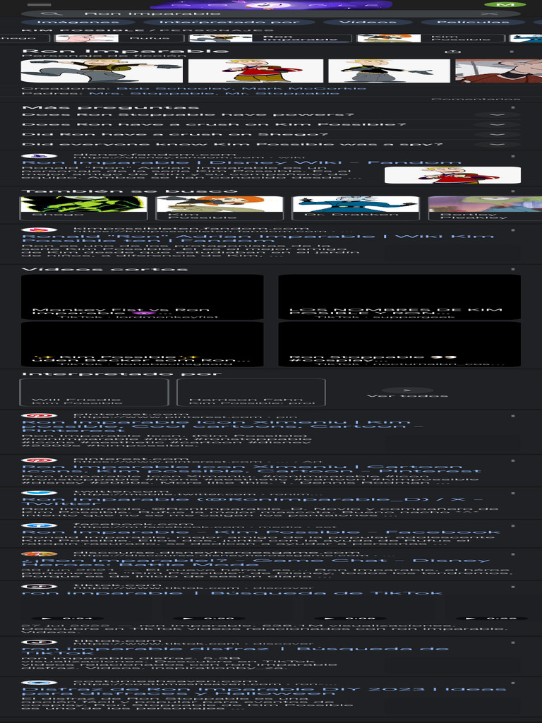 Ron Imparable - Buscar Con Google | PDF | La compañía Walt Disney