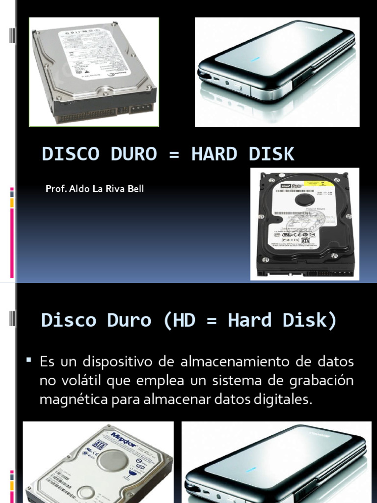 Disco Duro | PDF | Disco duro | Arquitectura de Computadores