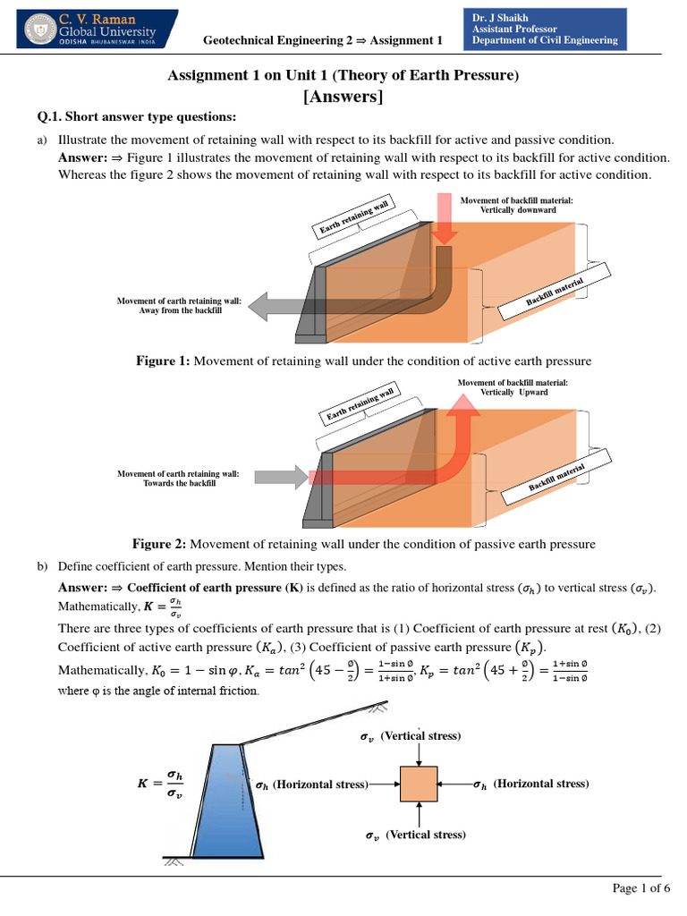 GTE2 Unit 1 Assignment 1 2024 Answers | PDF | Physics | Physical Sciences