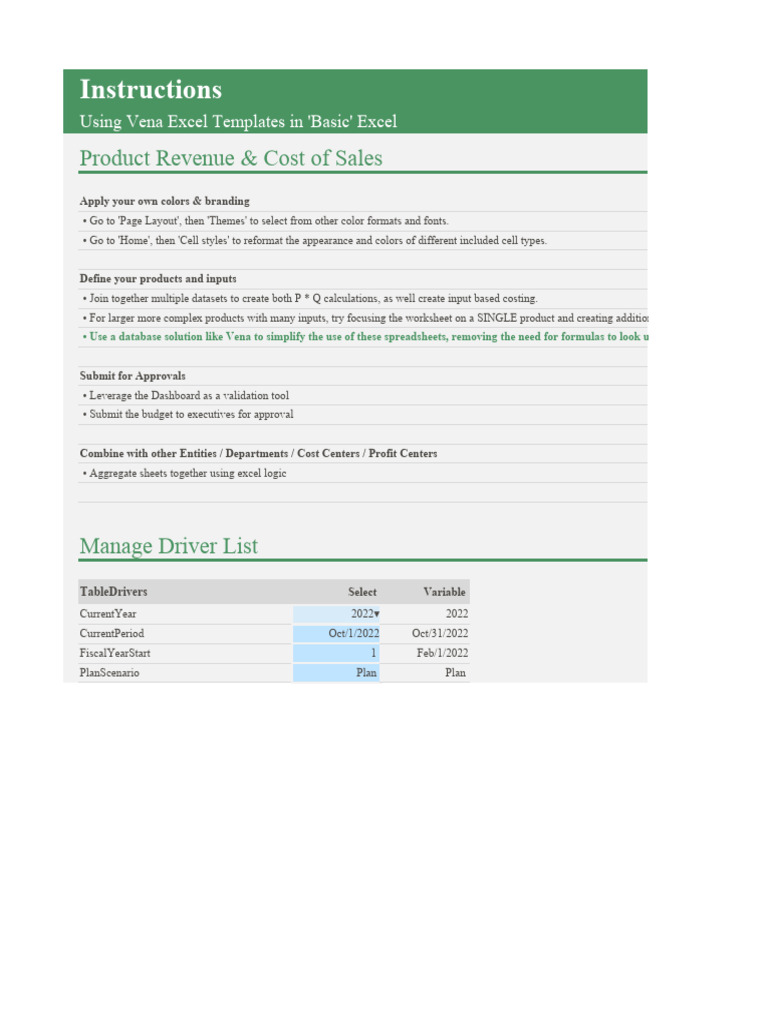 Revenue Projection Template | PDF | Spreadsheet