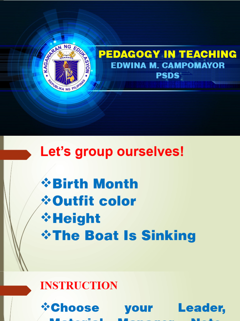 Pedagogy | PDF | Constructivism (Philosophy Of Education) | Inquiry ...