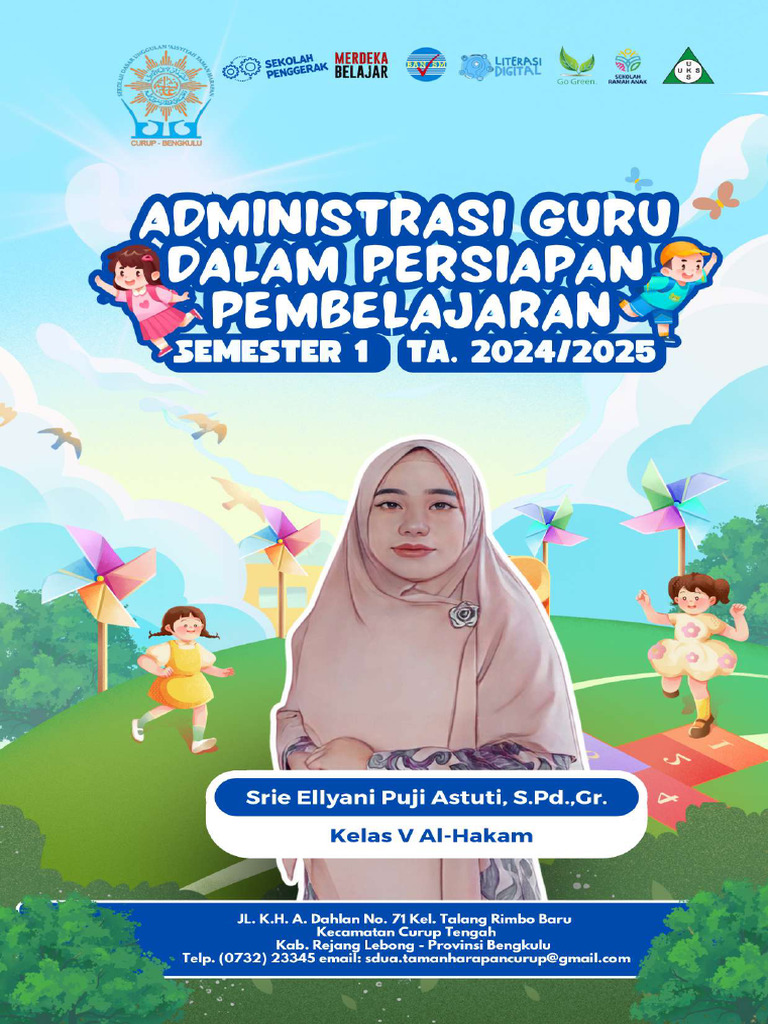 Cover Administrasi Guru | PDF