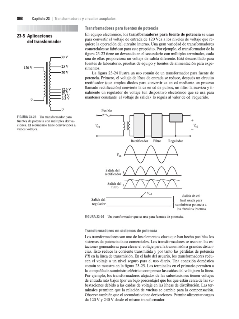 Aplicaciones de Los Transformadores | PDF
