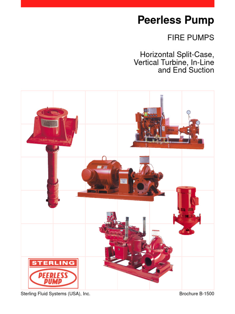 UL Listed - FM Approval - Peerless Pump All Pump Type Brochure-Iva ...