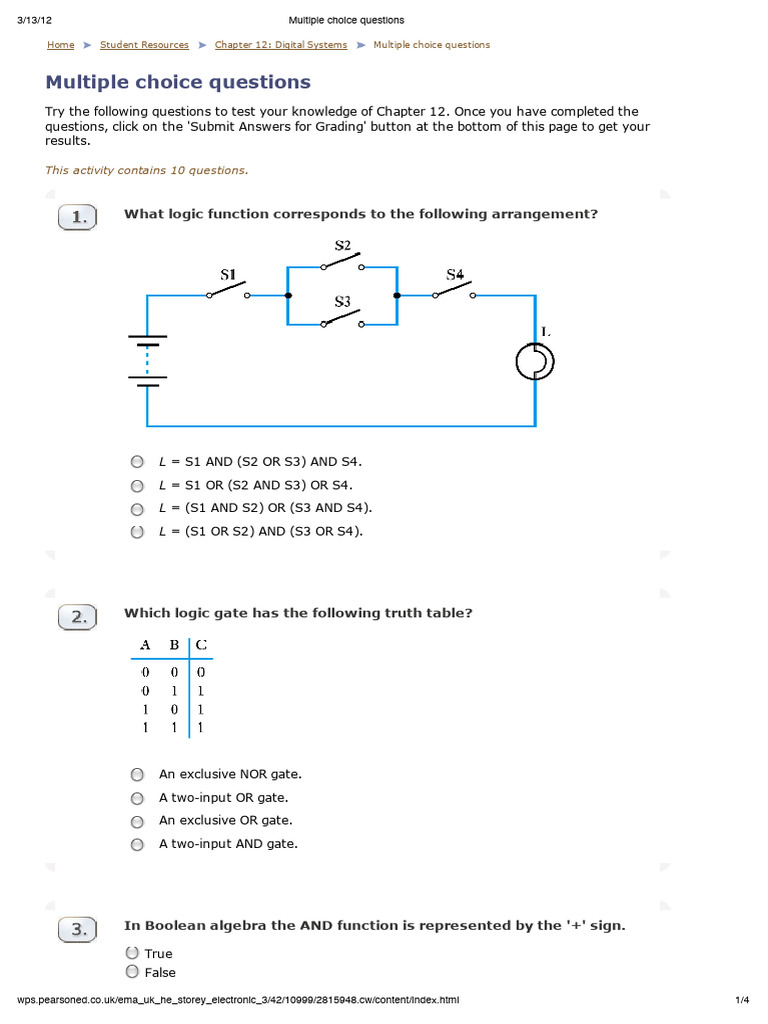 Boolean Algebra Circuits | PDF | Logic Gate | Boolean Algebra