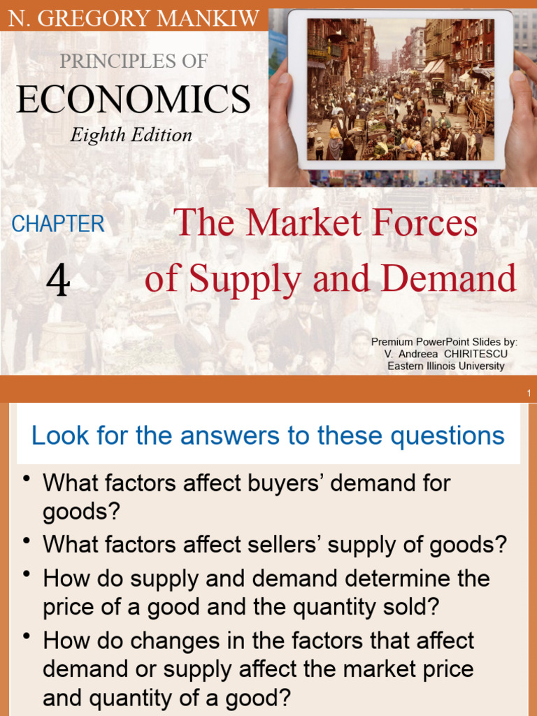 Premium CH 4 The Market Forces of Supply and Demand | PDF | Demand | Supply (Economics)