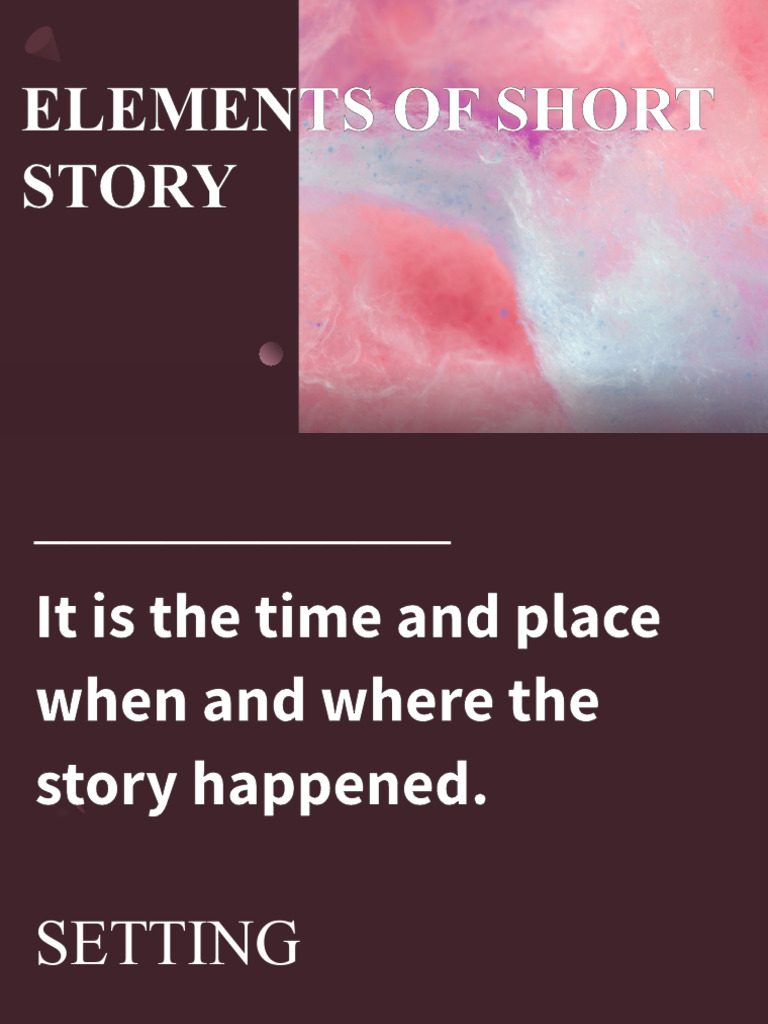Short Story Elements Guide | PDF | Language Arts & Discipline