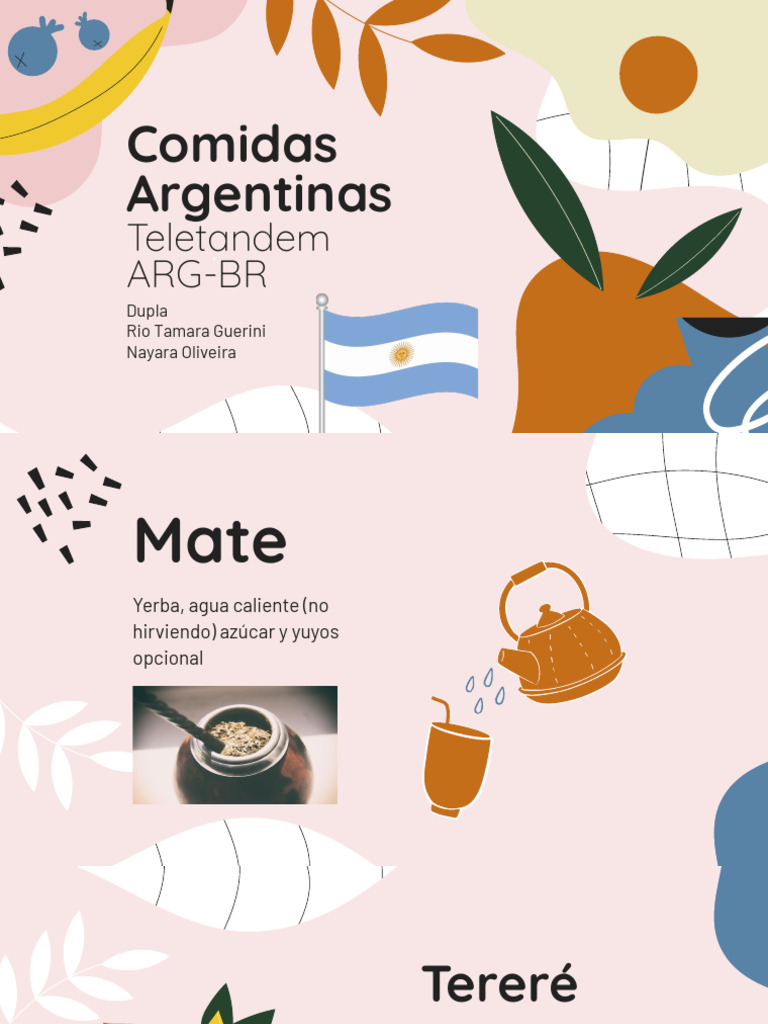 Comidas Argentinas | PDF