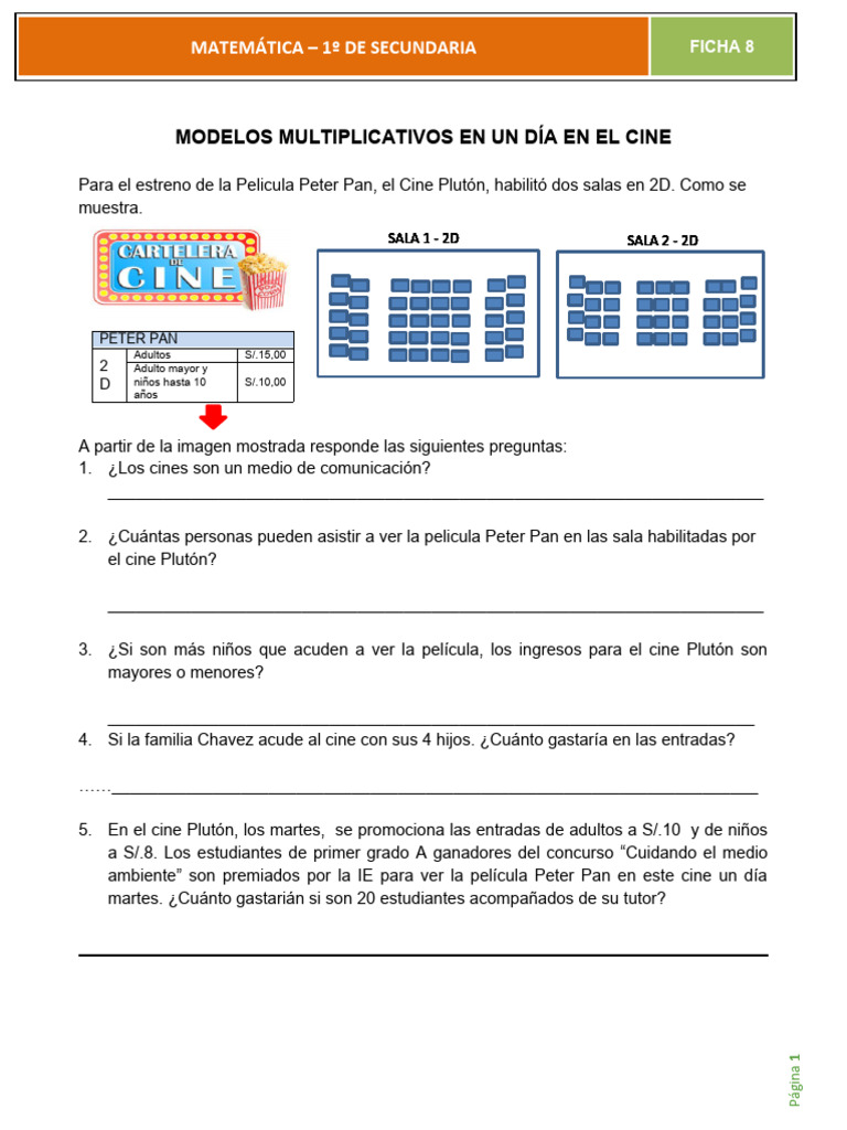 RP-MAT1-K08 - Ficha #8 | PDF