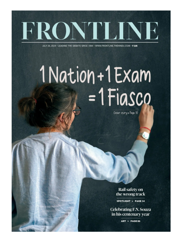 Frontline - 1 Nation 1 Exam 1 Fiasco - July 26 2024 | PDF