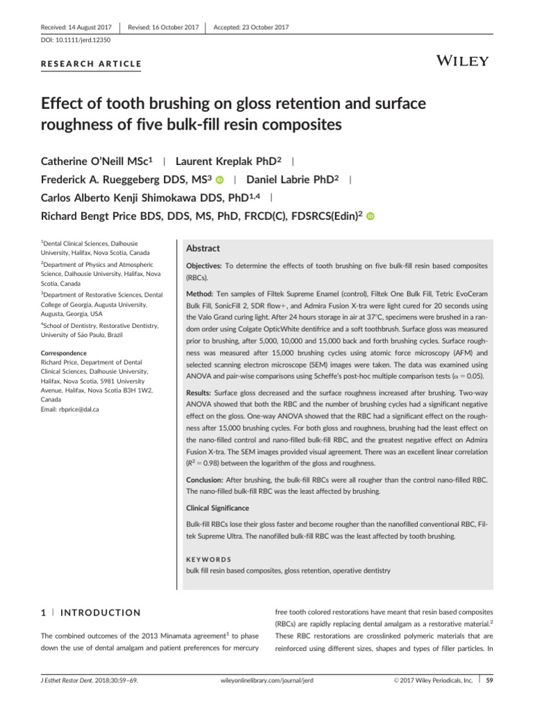 Effect - of - Tooth - Brushing - On - Gloss - Retent (Base para Ciclos ...