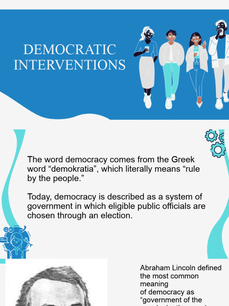 Trends-Lesson 5-Democratic Interventions | PDF | Neuron | Brain