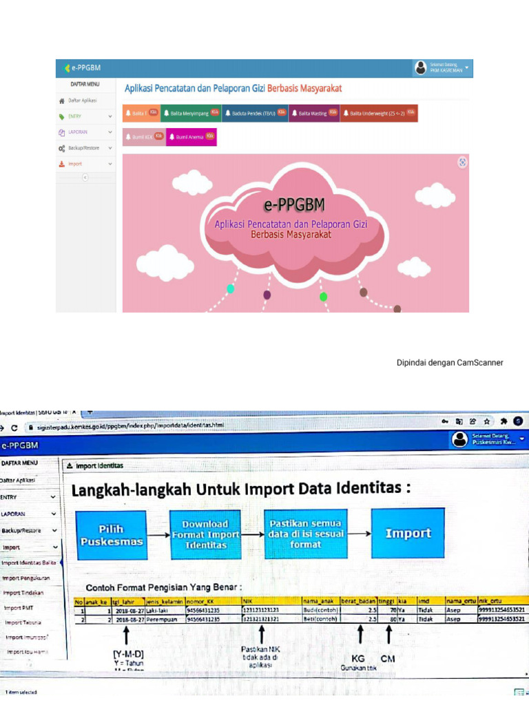 Aplikasi Eppgbm | PDF