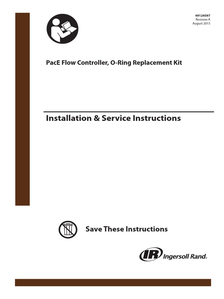 PacE Flow Controller O-Ring Guide | PDF | Valve | Piston