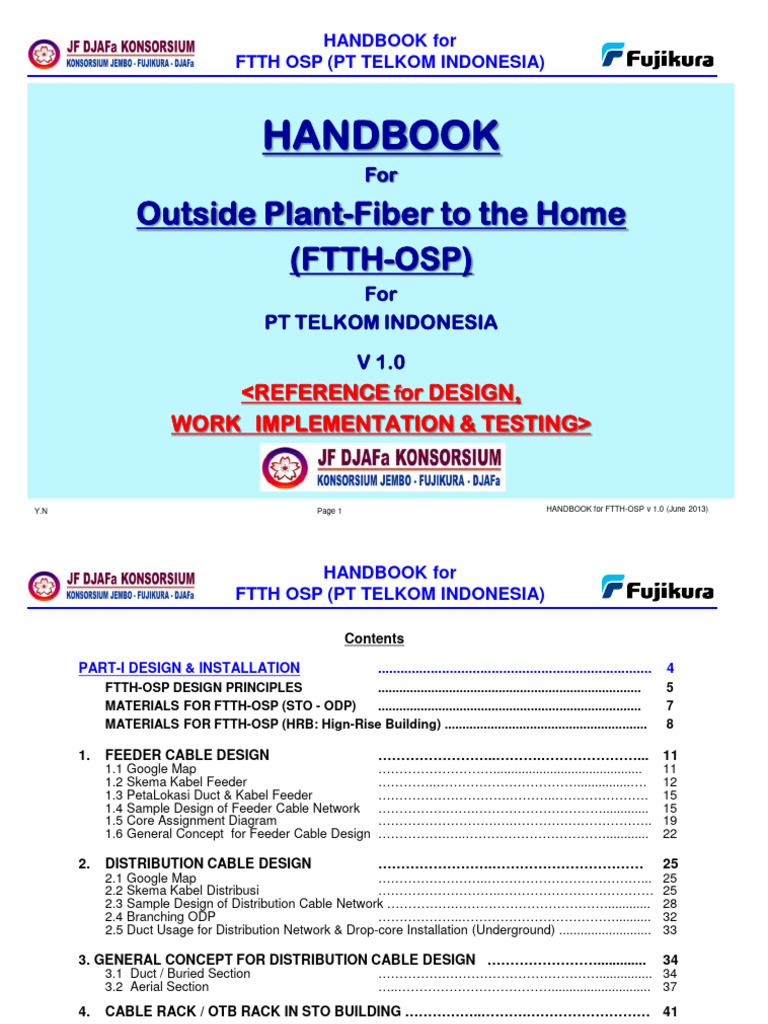 Standar Instalasi TA | PDF | Telecommunications | Electronics
