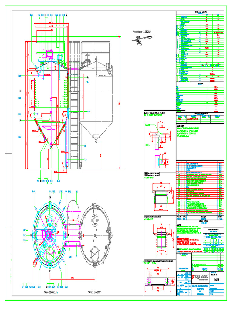 Tank Specifications for Peter Oboh | PDF