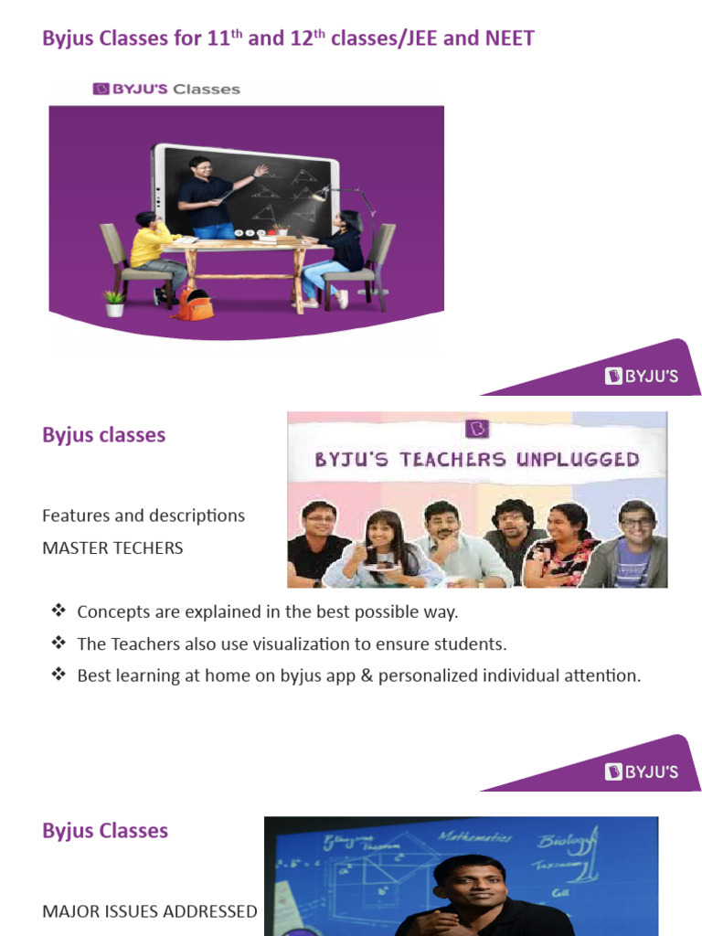 Byjus Classes k12 | PDF | Career & Growth | Business