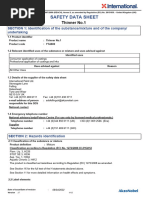 PPG Thinner 91-92 Safety Data Sheet | PDF | Safety | Occupational ...