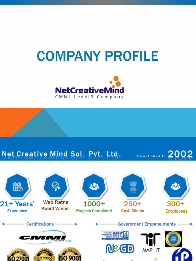 Company Profile LatestV1.5 | PDF | World Wide Web | Internet & Web