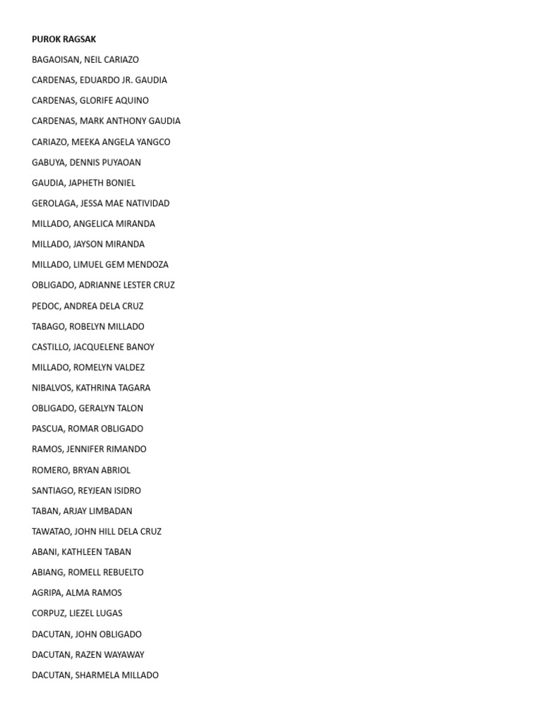 SK List | PDF | Deportes y actividades al aire libre