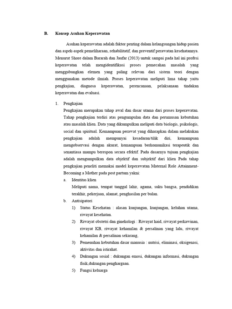 Konsep Asuhan Keperawatan | PDF | Pengembangan Diri | Kesehatan Holistik