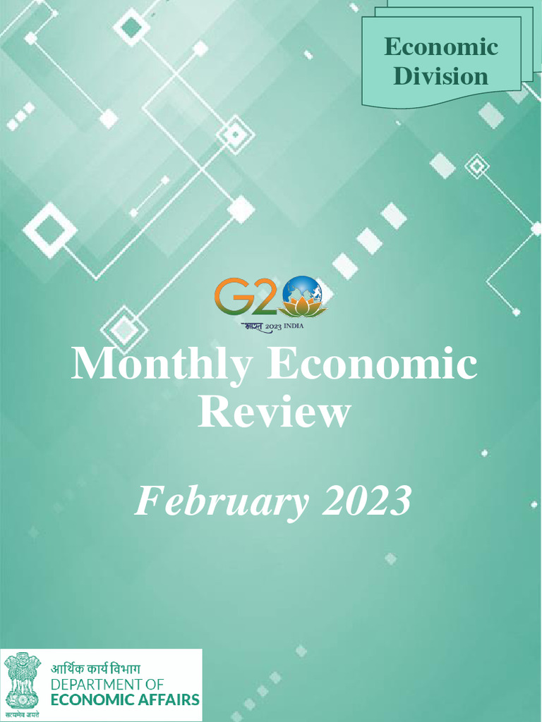 February 2023 Indian Economic Review | PDF | Inflation | Foreign Direct ...