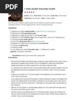 Vintage Chocolate Chip Cookies Recipe BBC Good Food | PDF | Baking | Foods